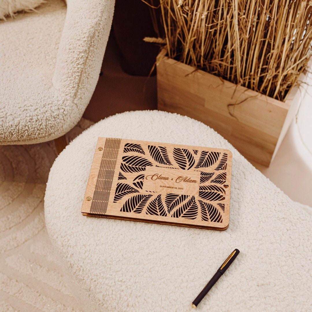 Personalized Notebook, Custom Wedding Guest Book, Wedding Signage ...