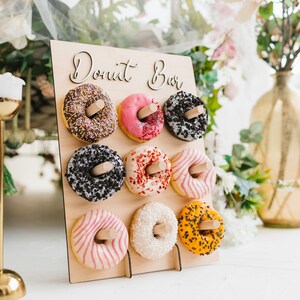 Rustic Donut Wall Display: Wedding, Bridal Shower, Party Decor - Etsy