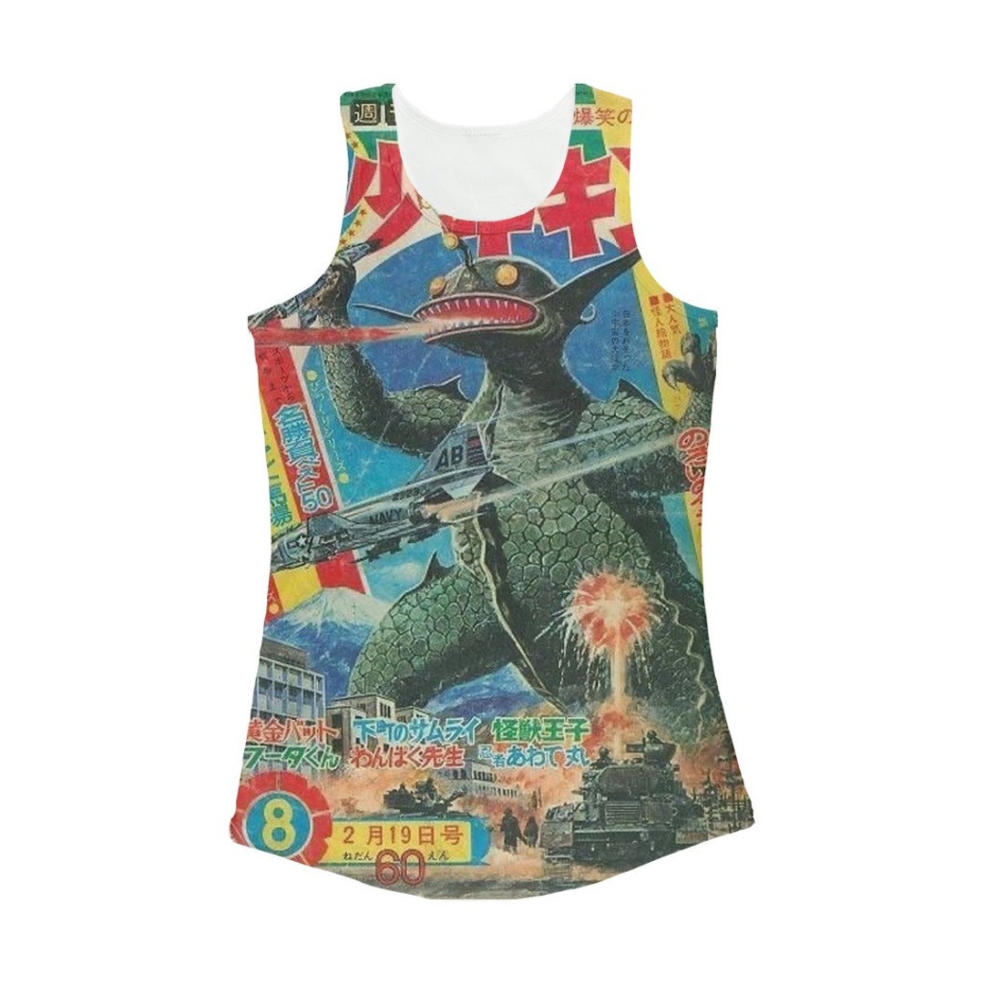 Kaiju Godzilla Women Performance Tank Top Bestseller Fun Gift - Etsy