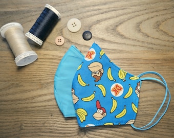 Donkey Kong Face Mask - Etsy