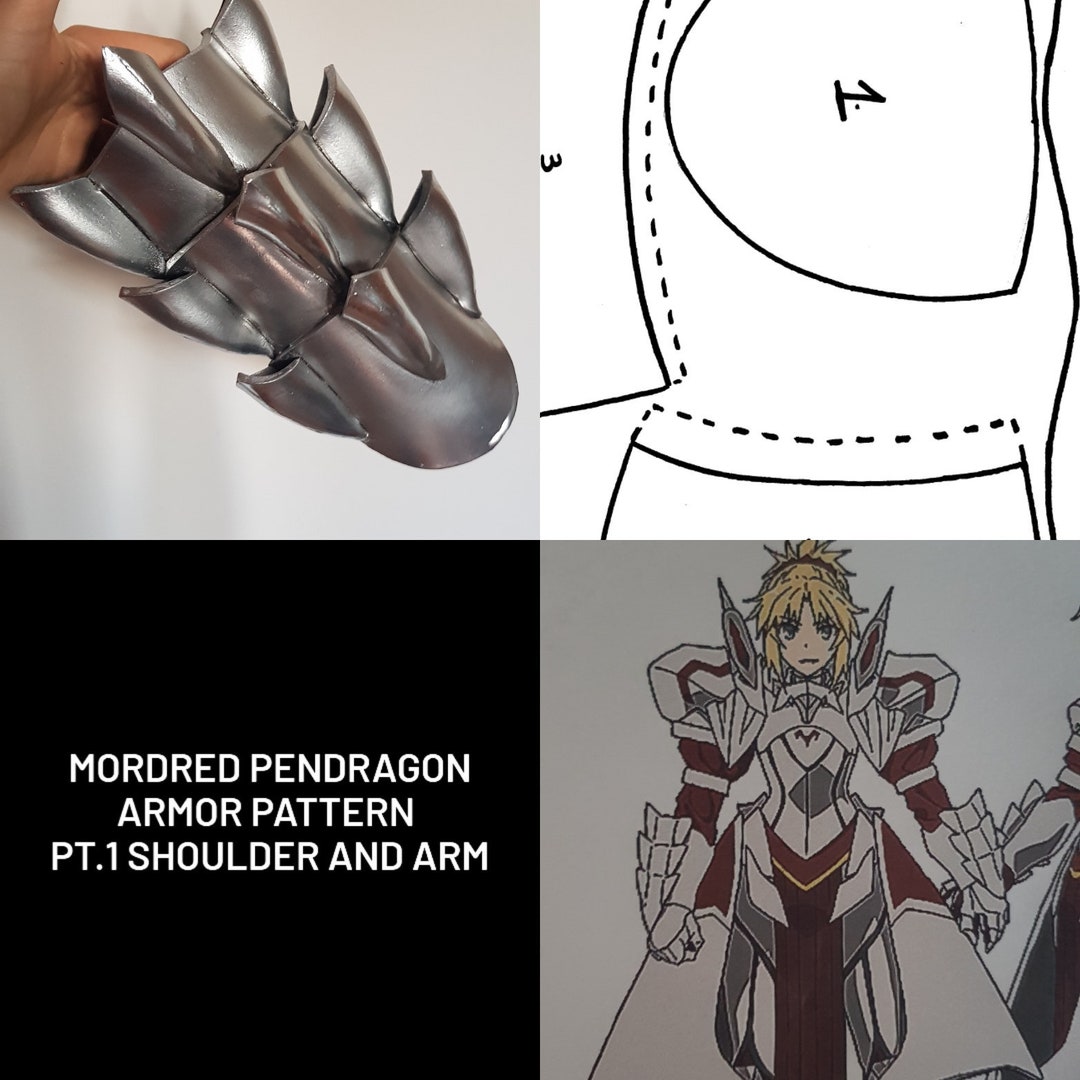 Mordred Pendragon Armor Patterns Pt.1 - Etsy