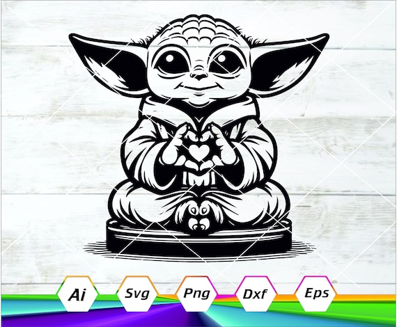 Yoda Svg Yoda Vector Yoda Clipart Yoda Starwars Funko Yoda Selfie Svg,