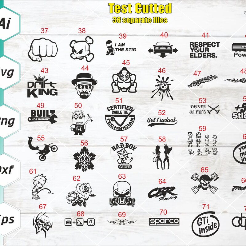 Funny Vinyl Decals - Etsy