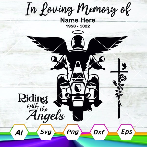 In Memory Svg - Etsy