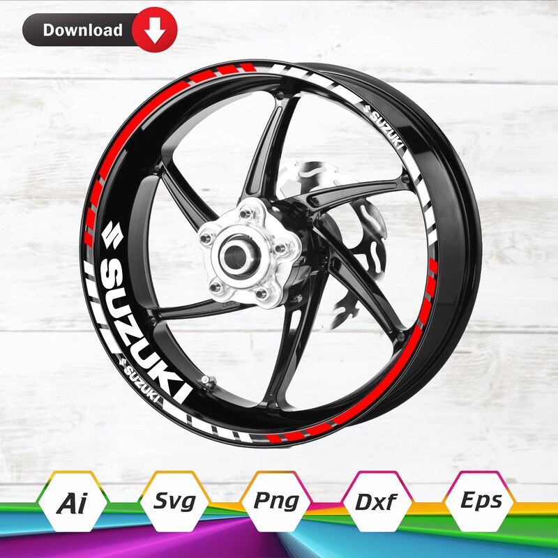 Bicycle Wheel Rim Stickers - Etsy