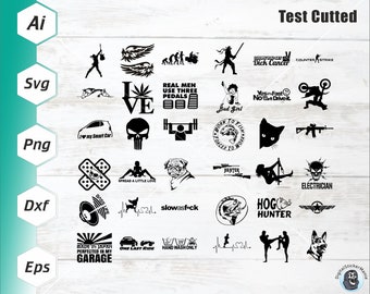 Sticker Bundle Svg, Car Sticker Svg, Car Decal Svg, Bumper Sticker Svg ...