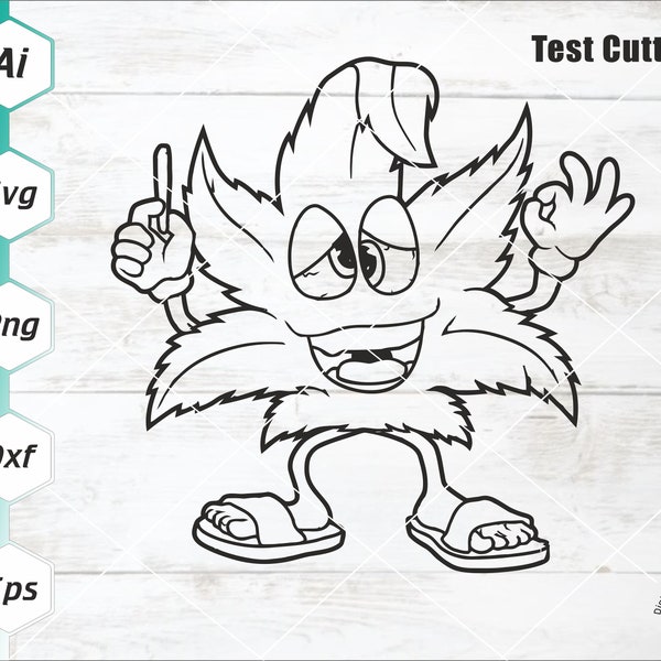 Weed Leaf Svg - Etsy