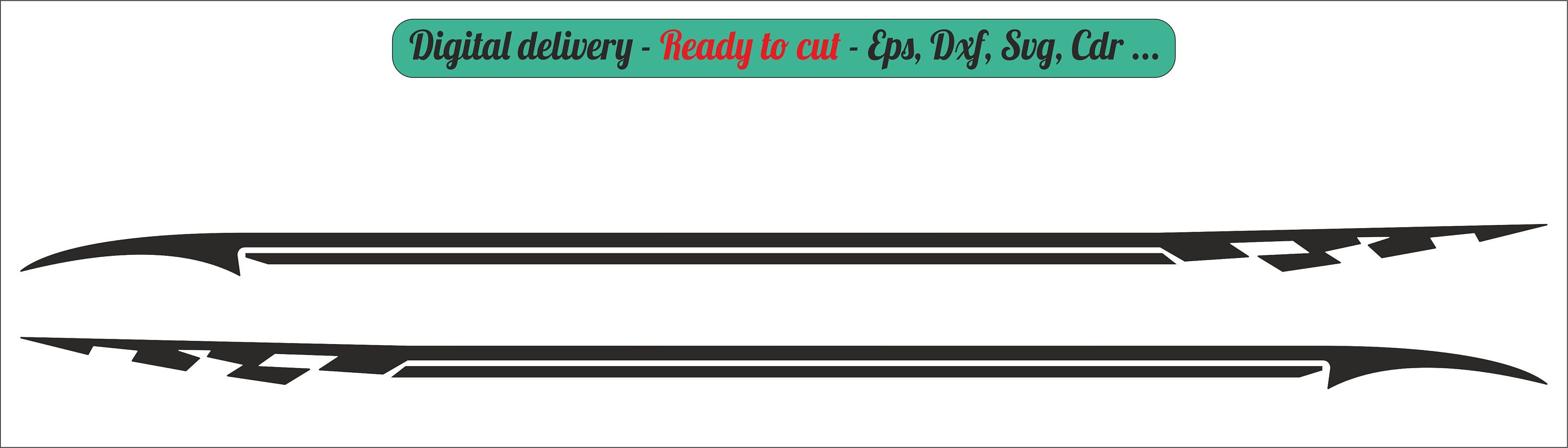 Car Side Sticker Svg Side Stripe Svg Door Stripes Svg - Etsy Canada
