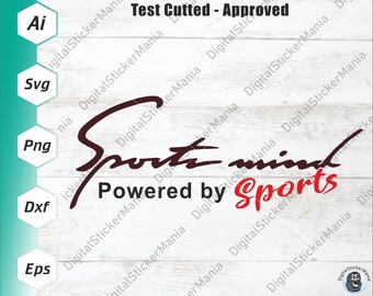 Sport Mind Powered by Toyota Sport Decal - Etsy