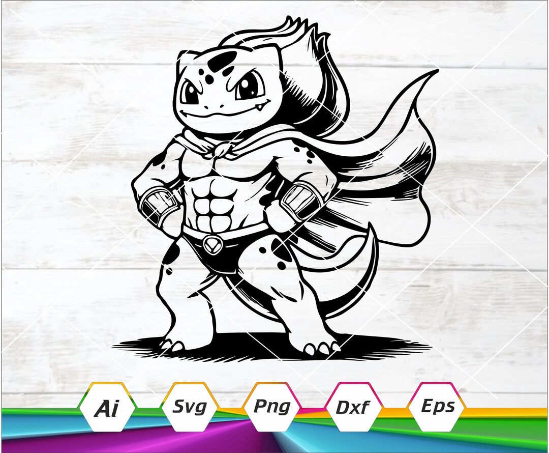 Pokemon Svg, Bulbasaur Svg, Captain Svg, Lightning Svg, Arquivo de ...