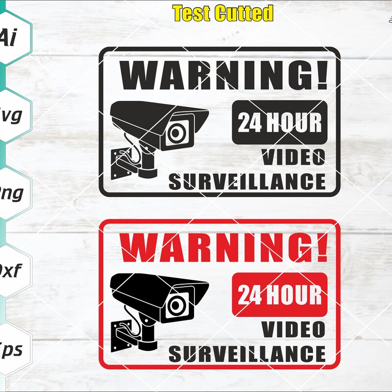 Security Signs - Etsy