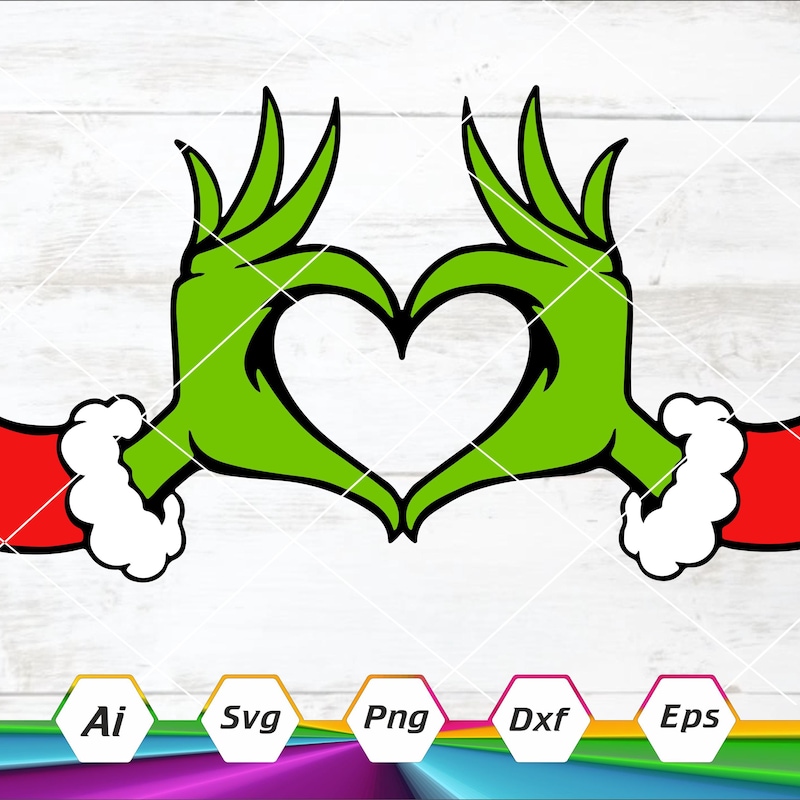 The Grinch Stickers - Etsy