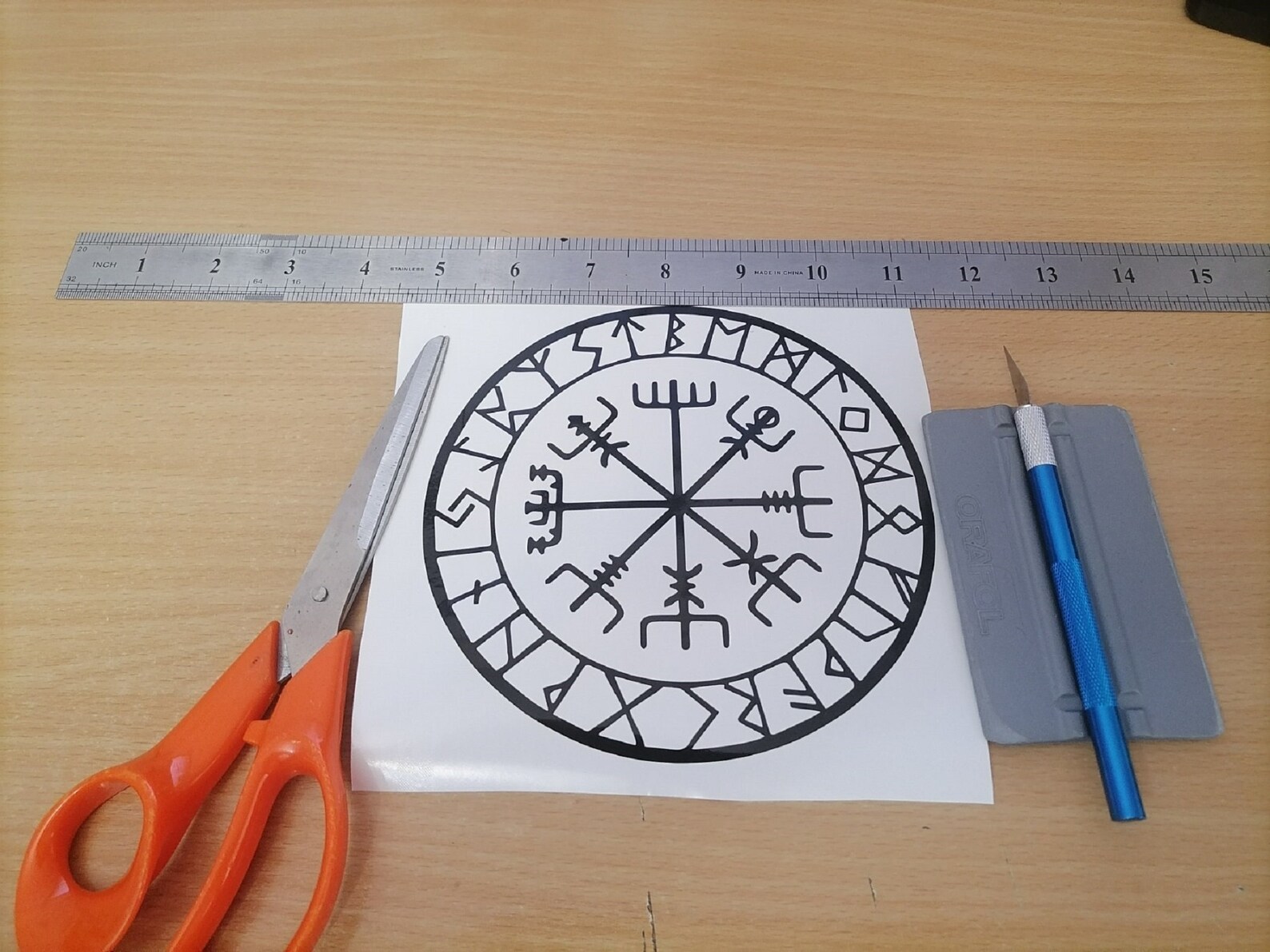 Viking Protection Rune Svg Old Norse Svg Vegvisir Viking - Etsy Canada