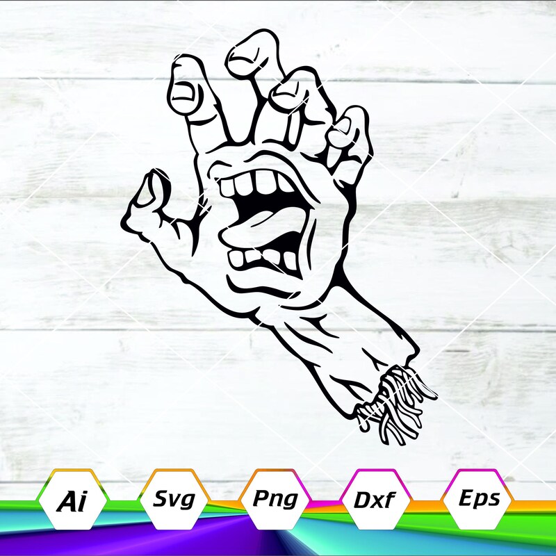 Screaming Hand - Etsy