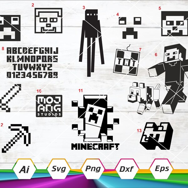 Creeper Svg - Etsy
