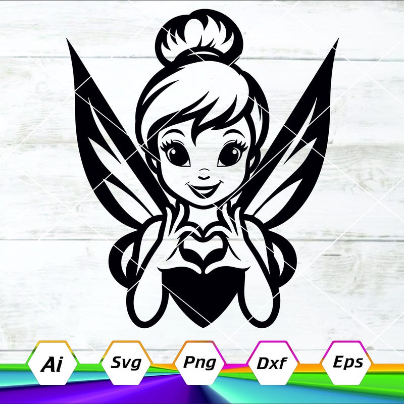 Tinkerbell Svg - Etsy