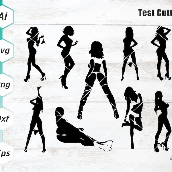 Sexy Woman Svg - Etsy