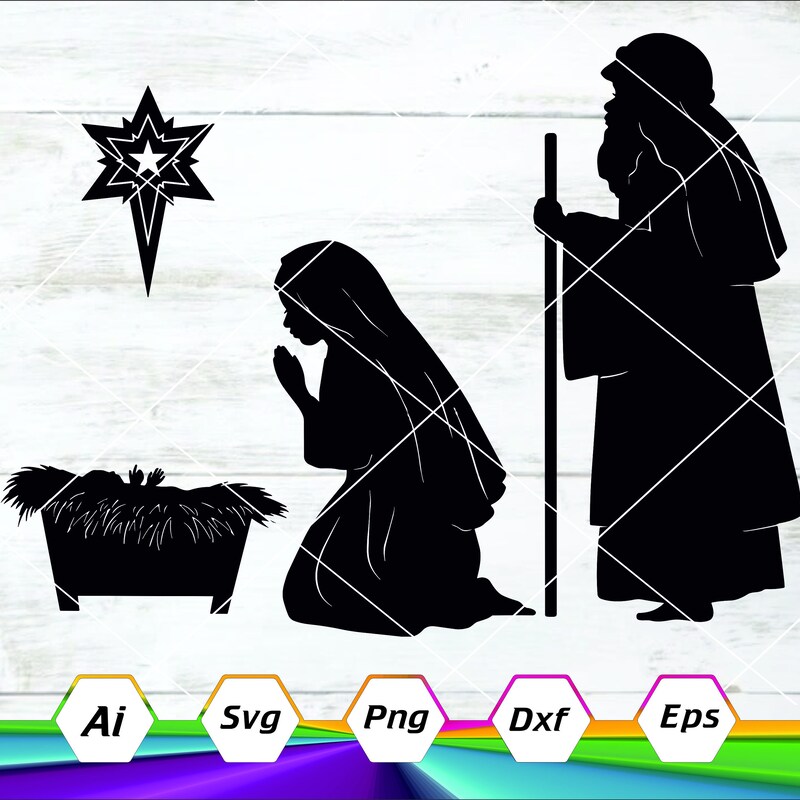 Mary and Joseph - Etsy