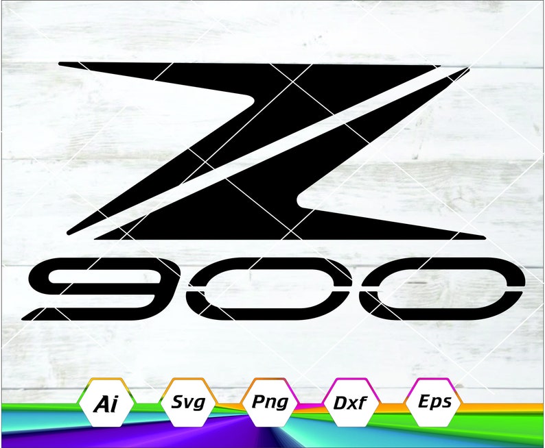 Z900 Logo Svg, Stickerskawasaki Digital Svg, Original Logo Svg, Digital ...