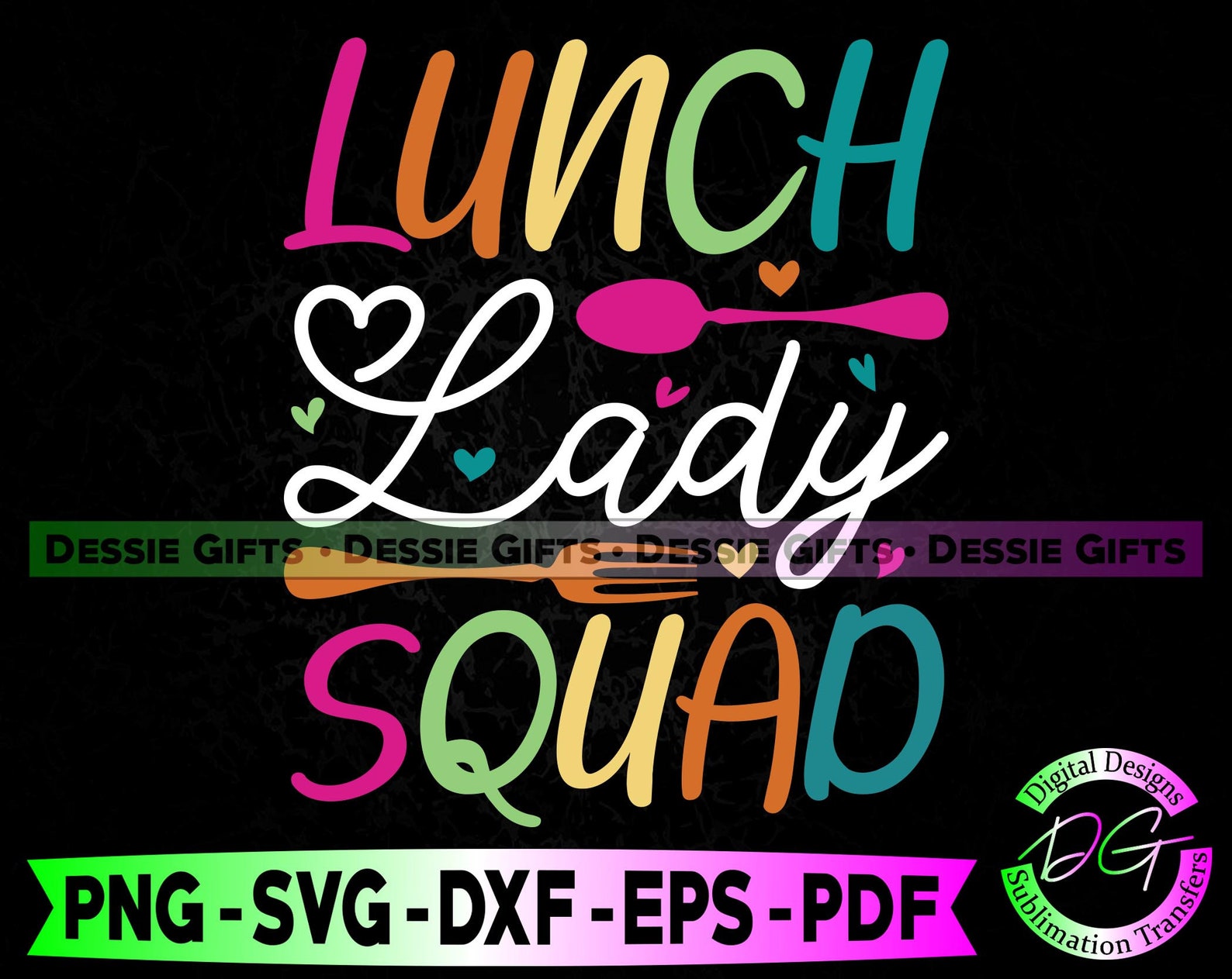 Lunch Lady Squad Svg Lunch Lady Svg Lady Squad Svg Lunch Etsy
