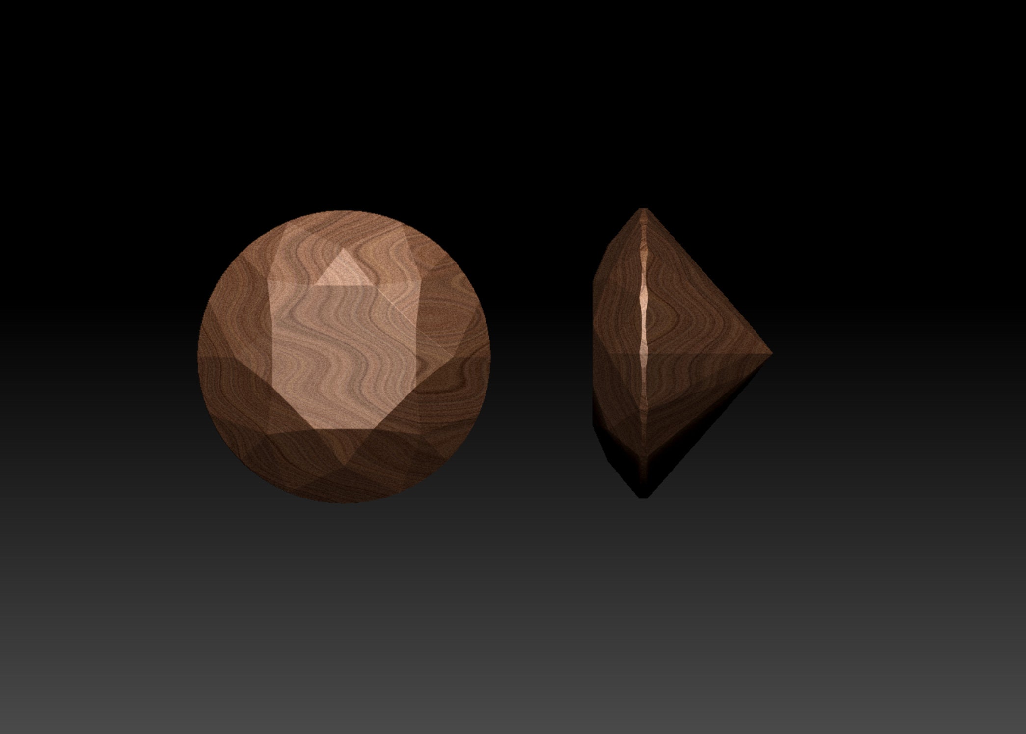 ROUND Brilliant Cut, 3d STL Models , Gemstone Printable, Gemstone ...