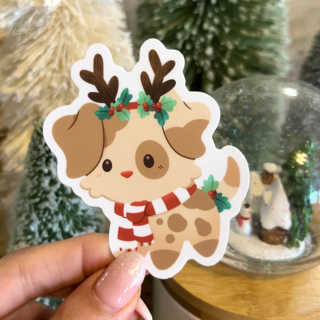 Reindog Sticker Limited Edition Holiday Christmas - Etsy