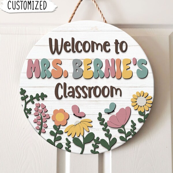 Classroom Welcome Sign - Etsy