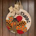 Thanksgiving Door Sign, Give Thanks Sign, Outside Thanksgiving ...