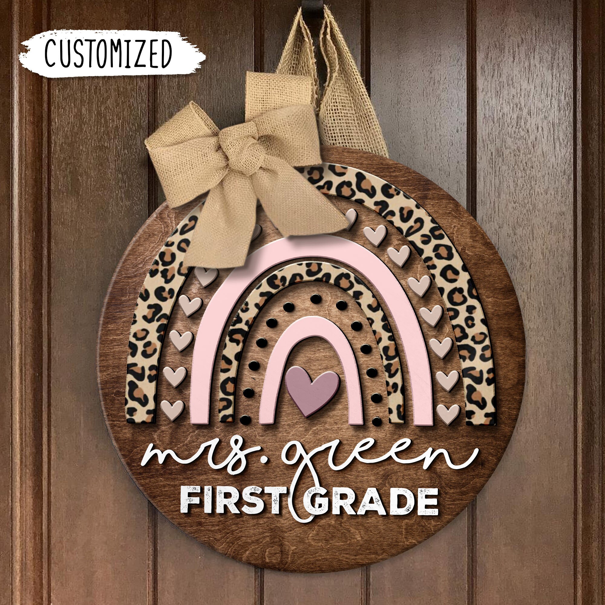Personalized Teacher Gifts Classroom Door Hanger Teacher - Etsy