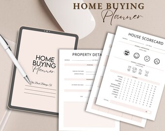 Editable Home Buying Planner, House Hunting Checklist, Home Buying ...