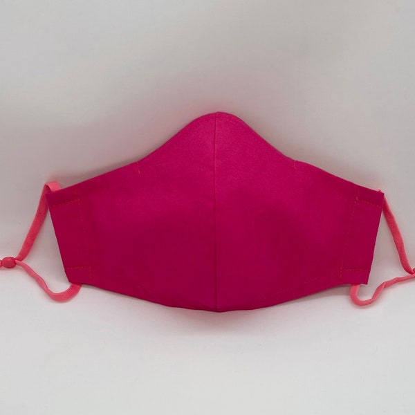 Pink Face Mask - Etsy