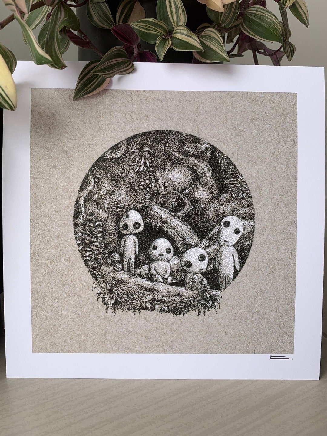 Kodama, Art Print - Etsy