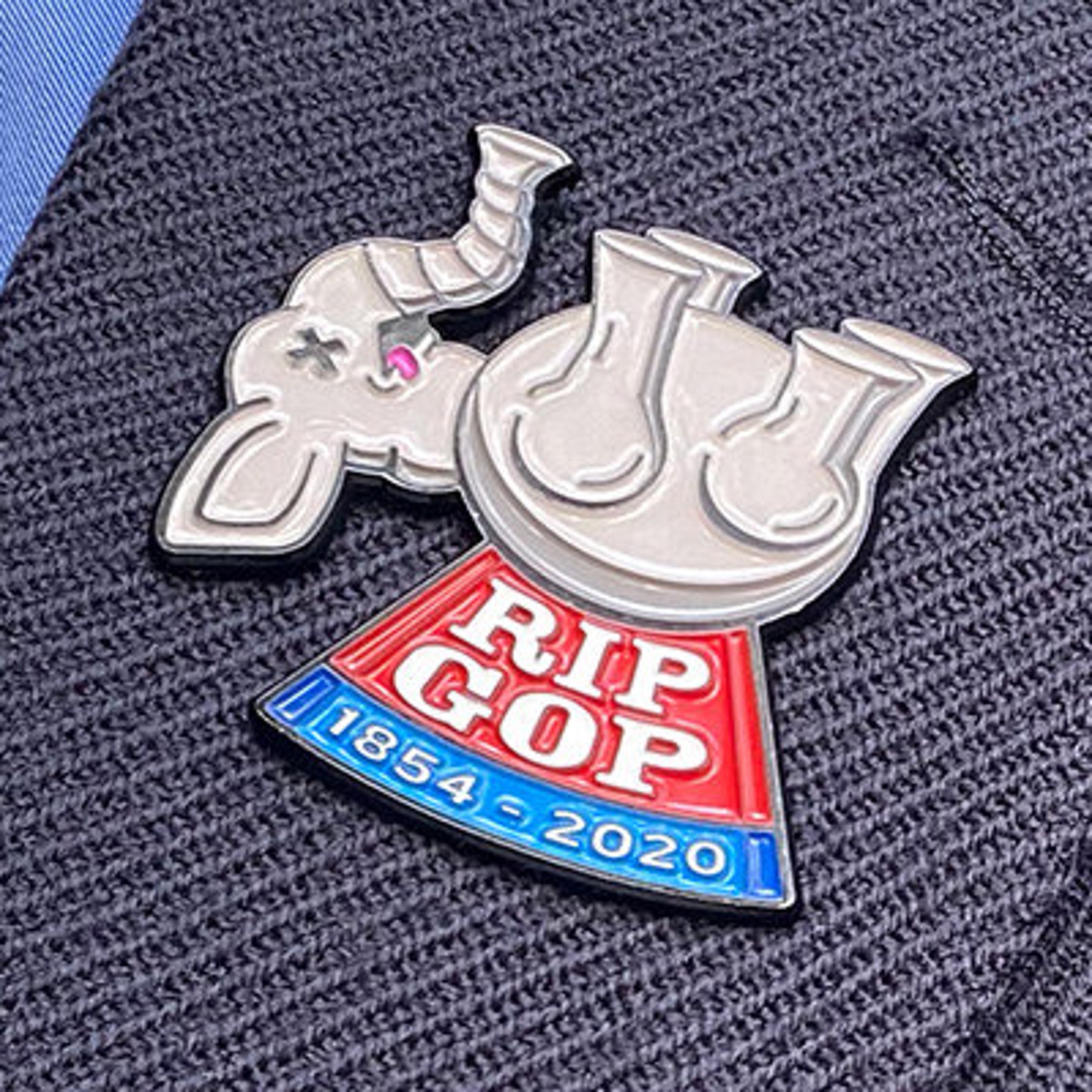 RIP GOP Pin - Etsy