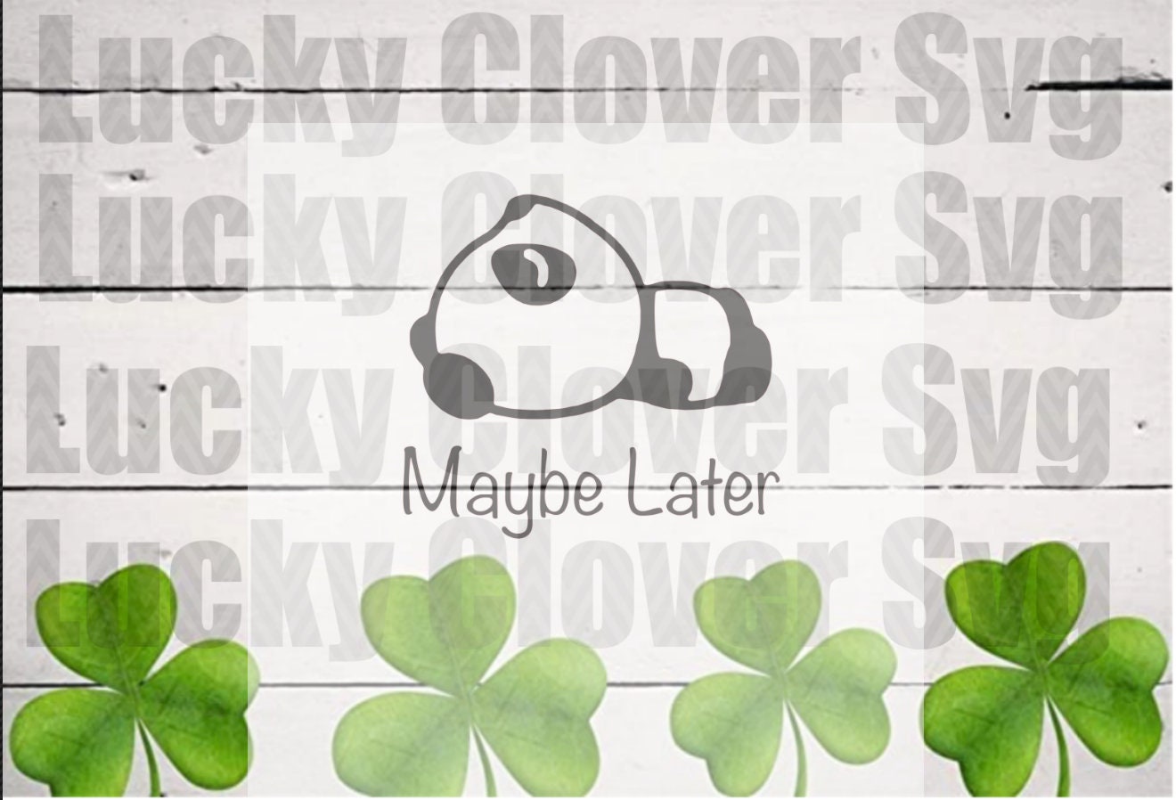Maybe Later Svg. Panda. Svg. Digital. Sleeping Svg - Etsy