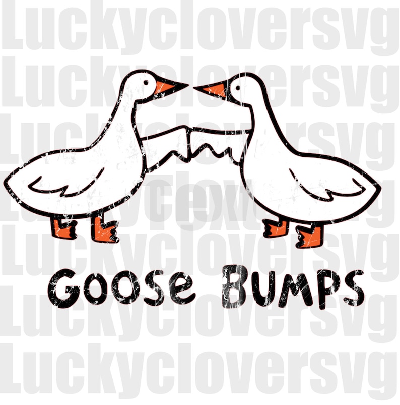 Goose Bump SVG Silly Goose Svg - Etsy