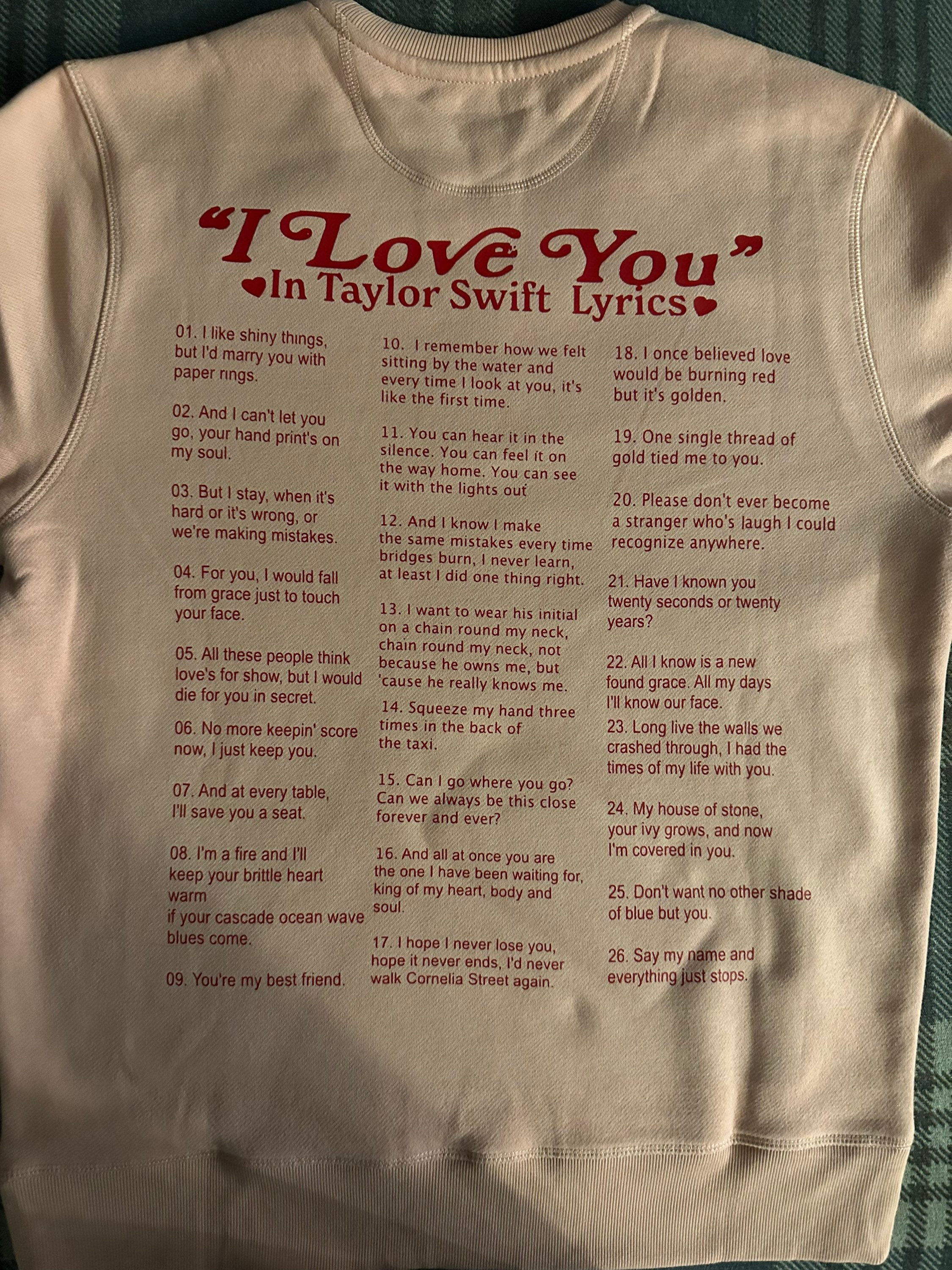 Different Ways Say I Love You in Lyrics. I Love You Lyrics - Etsy Different Ways Say I Love You in Lyrics. I Love You Lyrics - Etsy