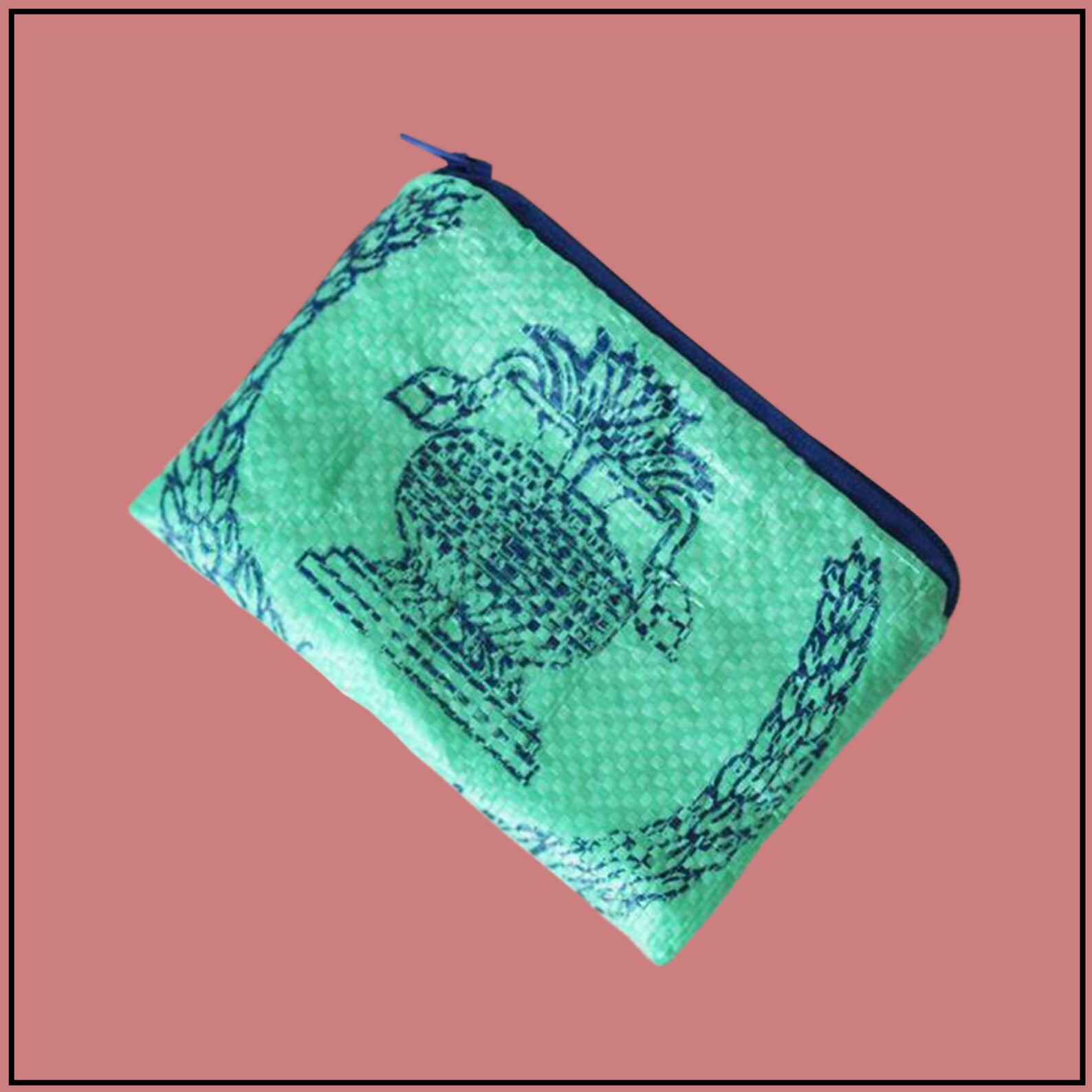 Rice Sack Purse 5 Colors Recycled Rice Sack Bag Handcrafted Upcycled ...