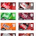 16!! SODA VENDING MACHINE 12 Oz Can Label (flavor Strip), Vending ...