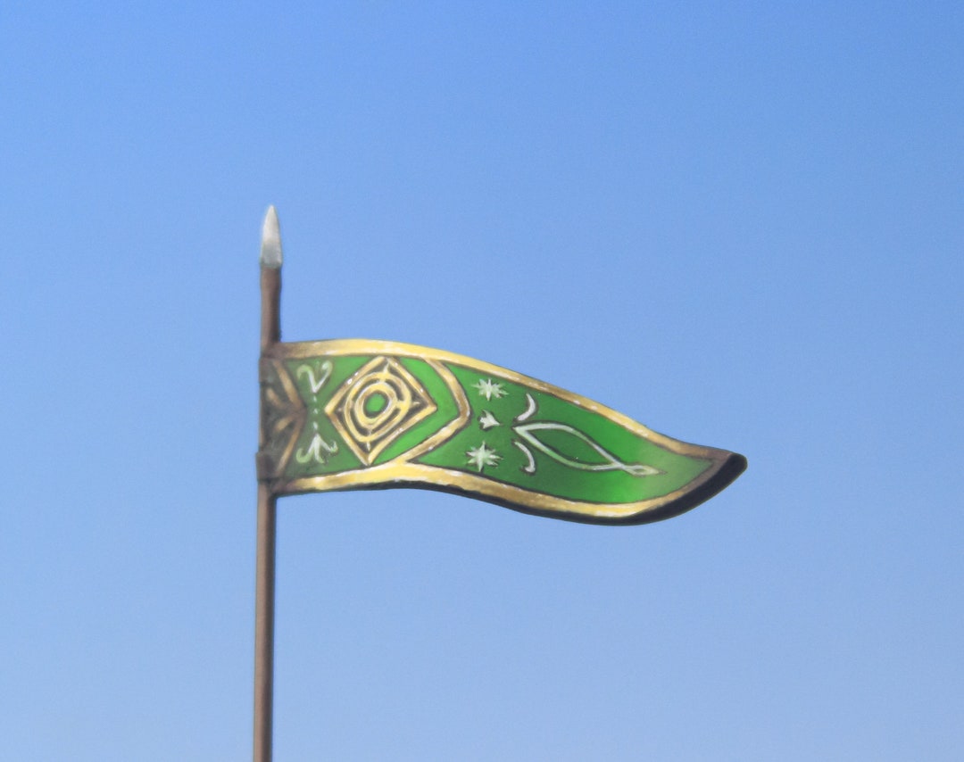 Banner of the House of the Golden Flower - Etsy
