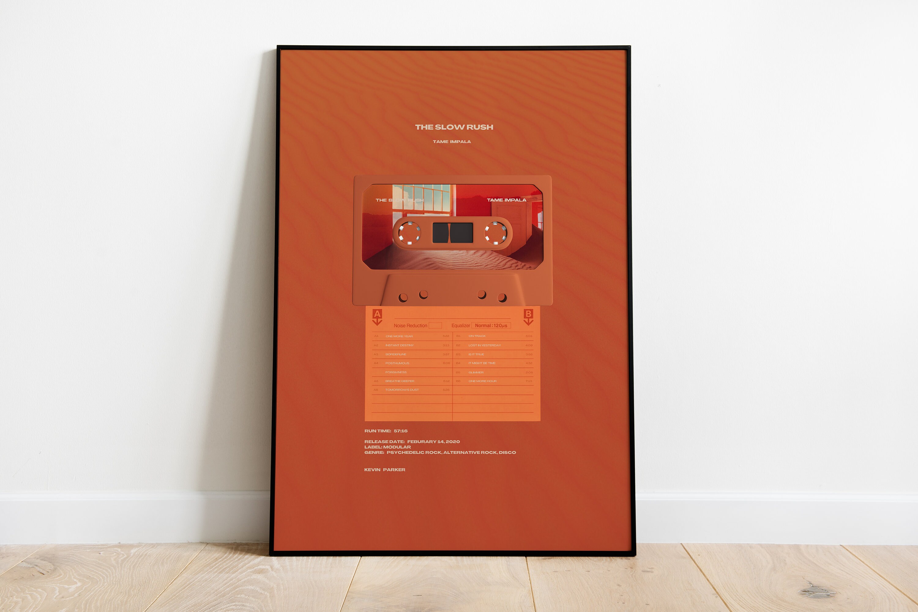 Music & Movie Posters The Slow Rush Tame Impala Digital Print Retro ...