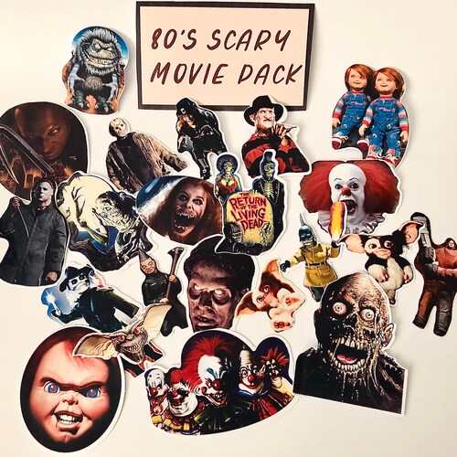 80s Movies Sticker Pack 2 - Etsy