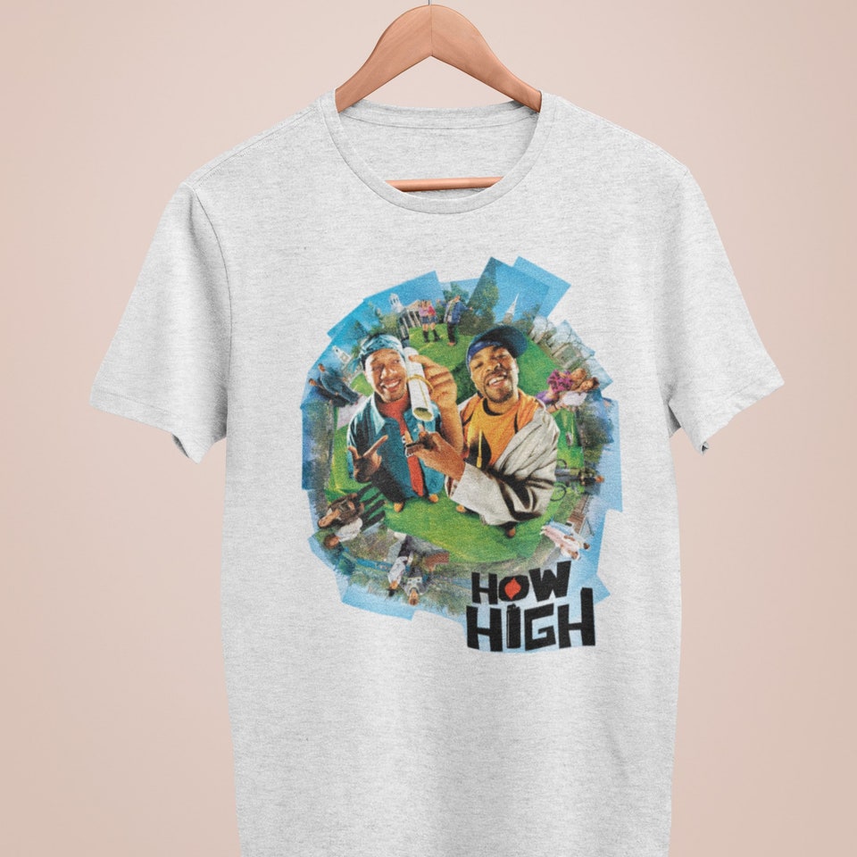 How High Method Man And Redman 2001 Comedy Movie T-Shirt Designed ...