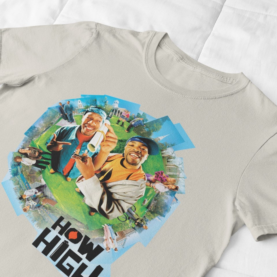 How High Method Man And Redman 2001 Comedy Movie T-Shirt Designed ...