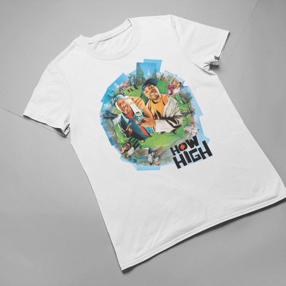 How High Method Man And Redman 2001 Comedy Movie T-Shirt Designed ...