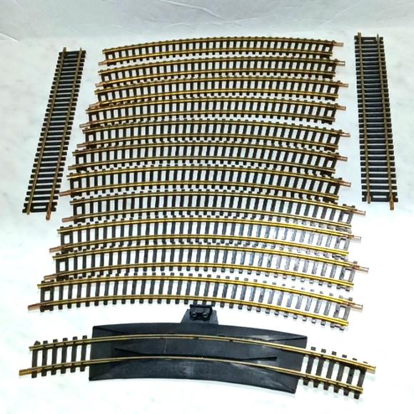 Vintage Bachmann HO Scale 44-1779 Track Set 13 Curves, 1 Straight, 1 ...