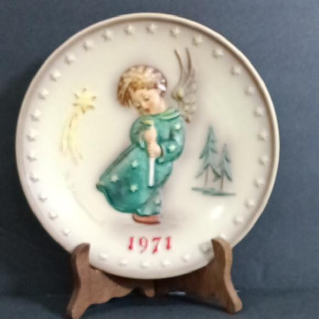 Vintage Hummel Goebel 1st Annual Plate 1971 Plate of the Year Bodental ...