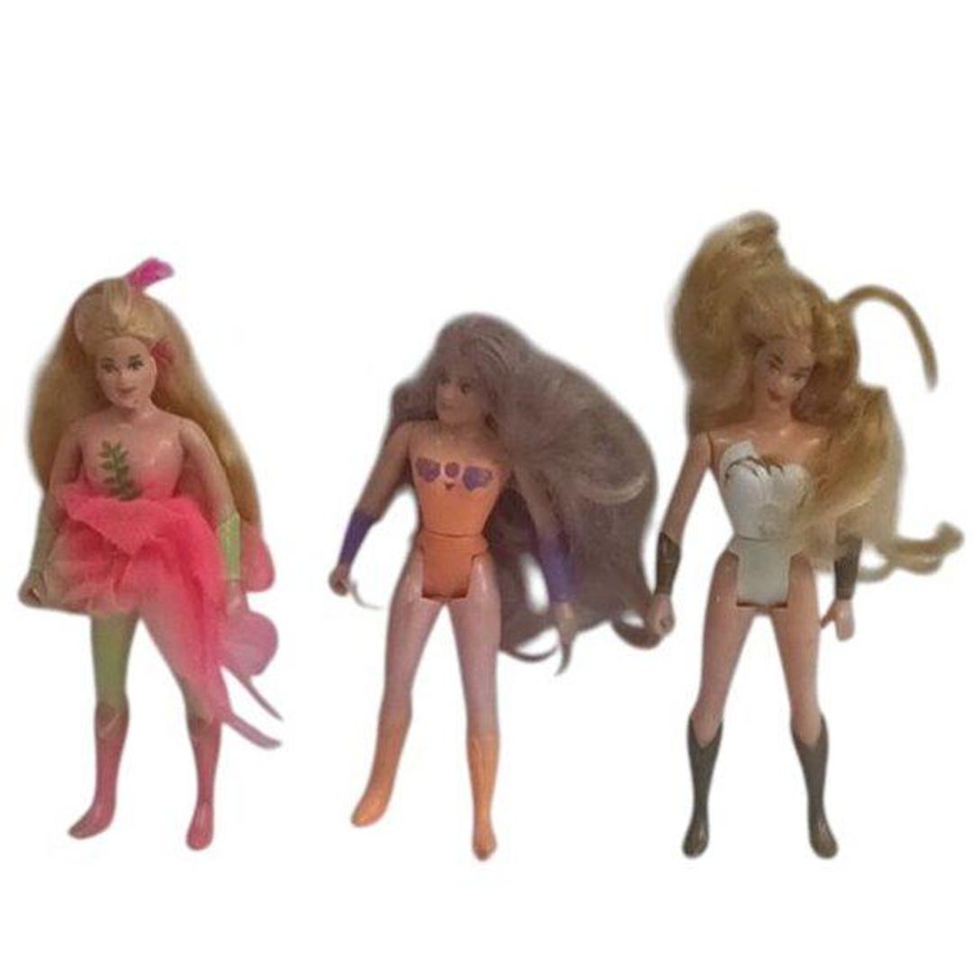 Vintage She-ra Princess of Power Dolls Lot of 3 Perfuma, Flutterina ...