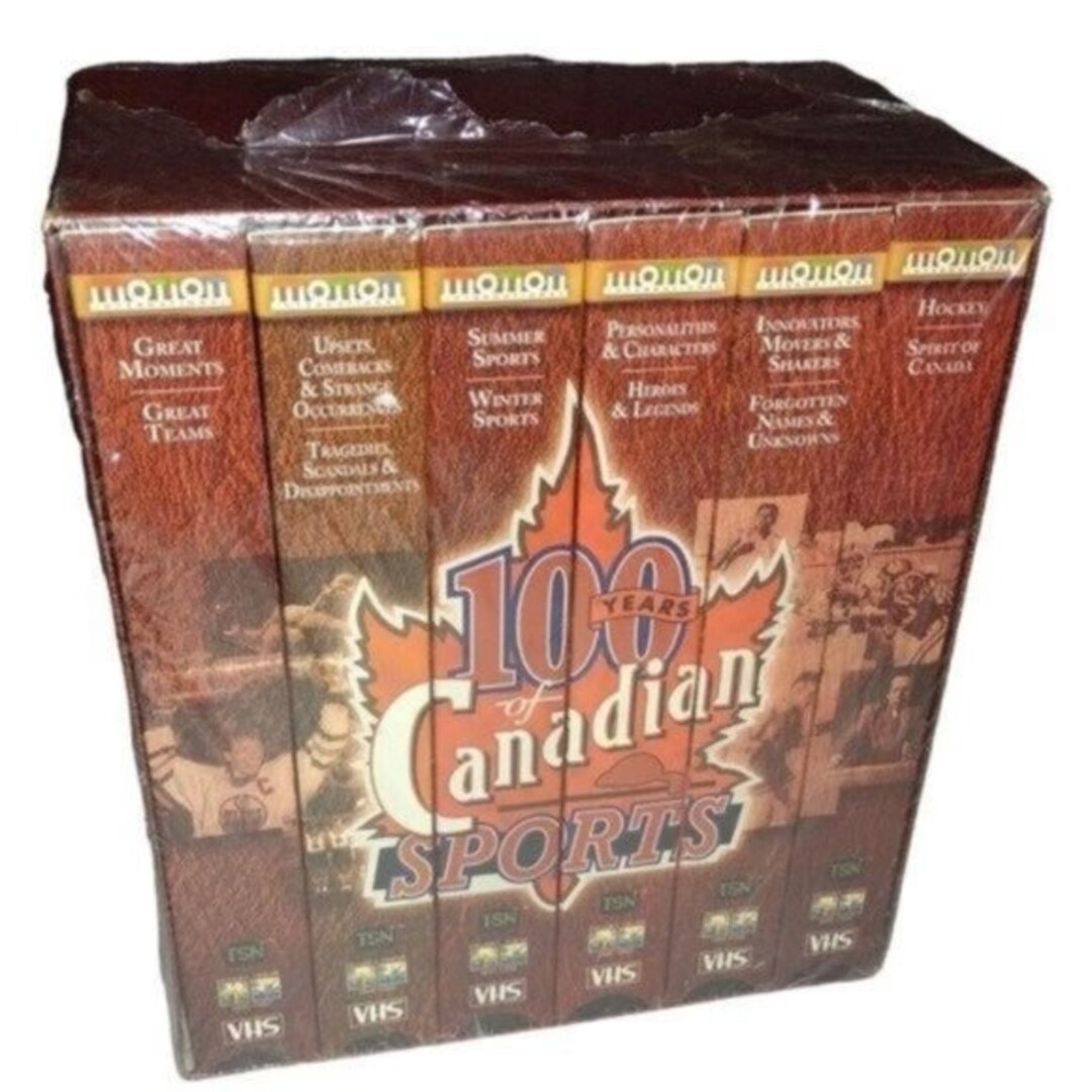 NEW 100 Years of Canadian Sports VHS Box Set Wayne Gretzky, Kurt ...