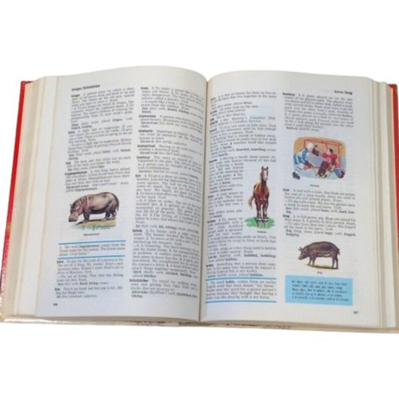 HC Book the Canadian Dictionary for Children Collier Macmillan Canada ...