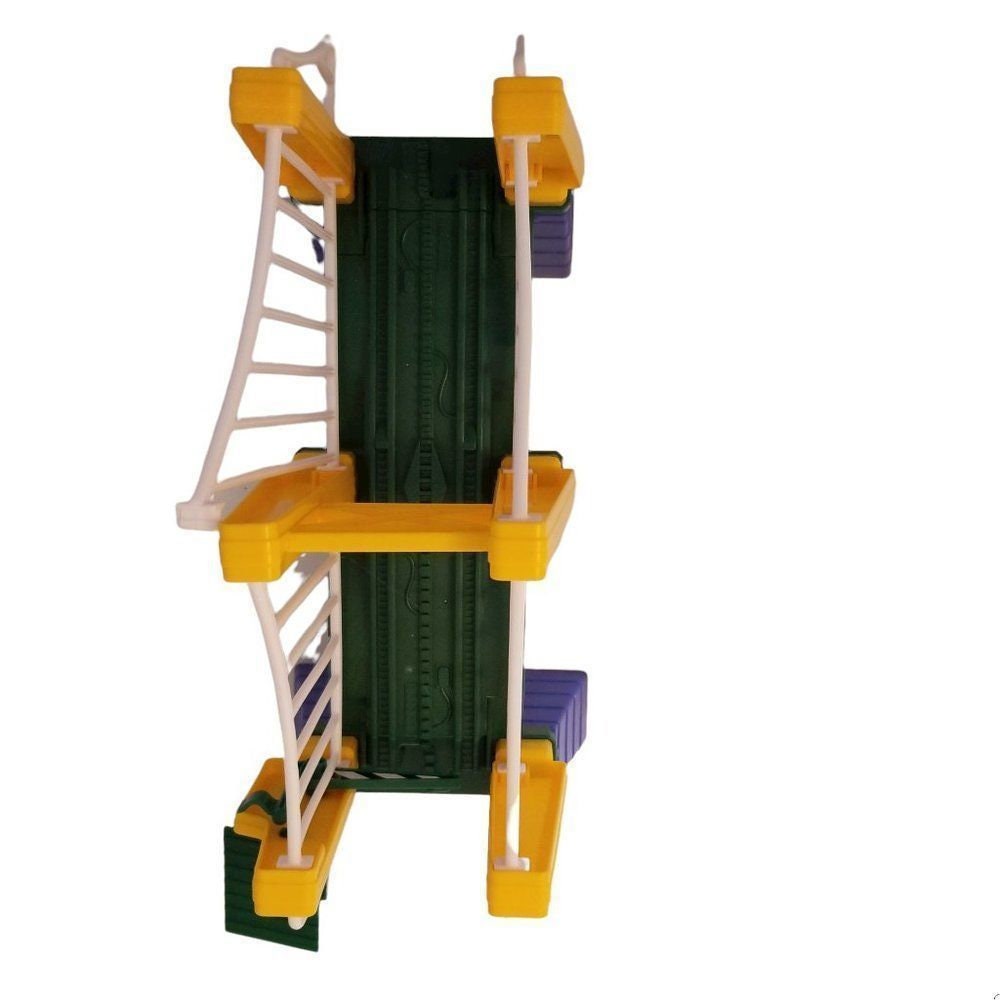 Fisher-price Geotrax Blue & Yellow Sky High Suspension Bridge C5216 ...